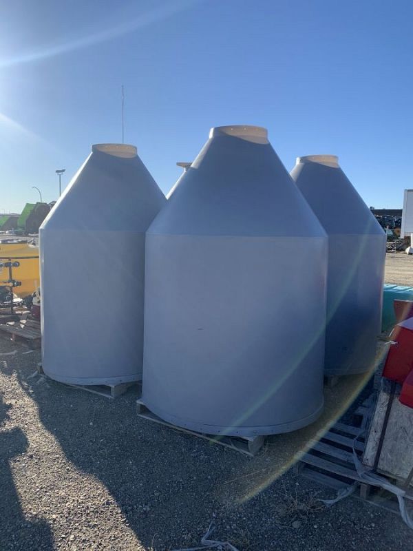 Buffer Valley 150 Bushel Poly Hopper Bin | Flaman Agriculture