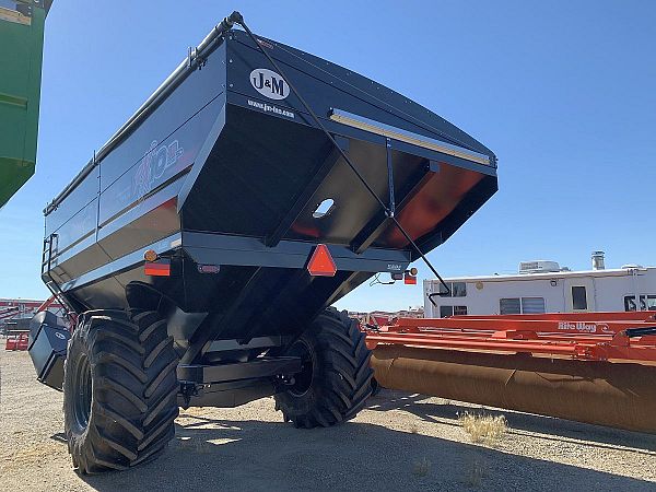 J&M 1112-20S X-Tended Right Side Unload Grain Cart | Flaman Agriculture