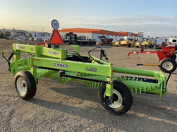 Schulte SRW1400 Windrower Rock Rake | Flaman Agriculture
