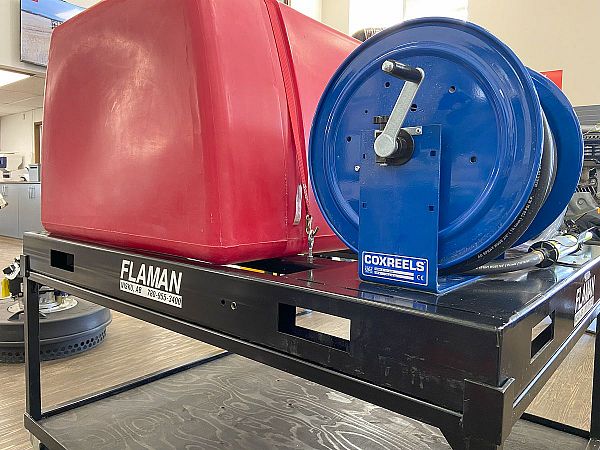 Flaman Quick Response 150Gal Gas Fire Suppression Skid | Flaman Agriculture