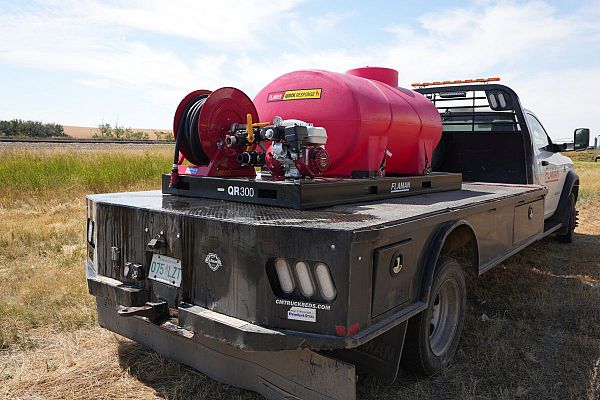 Flaman Quick Response 300IG Fire Suppression Skid | Flaman Agriculture